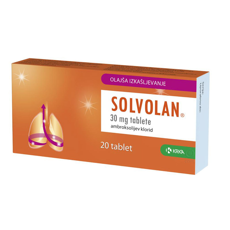 Solvolan 30 mg Krka, tablete (20 tablet) | Lekarnar.com