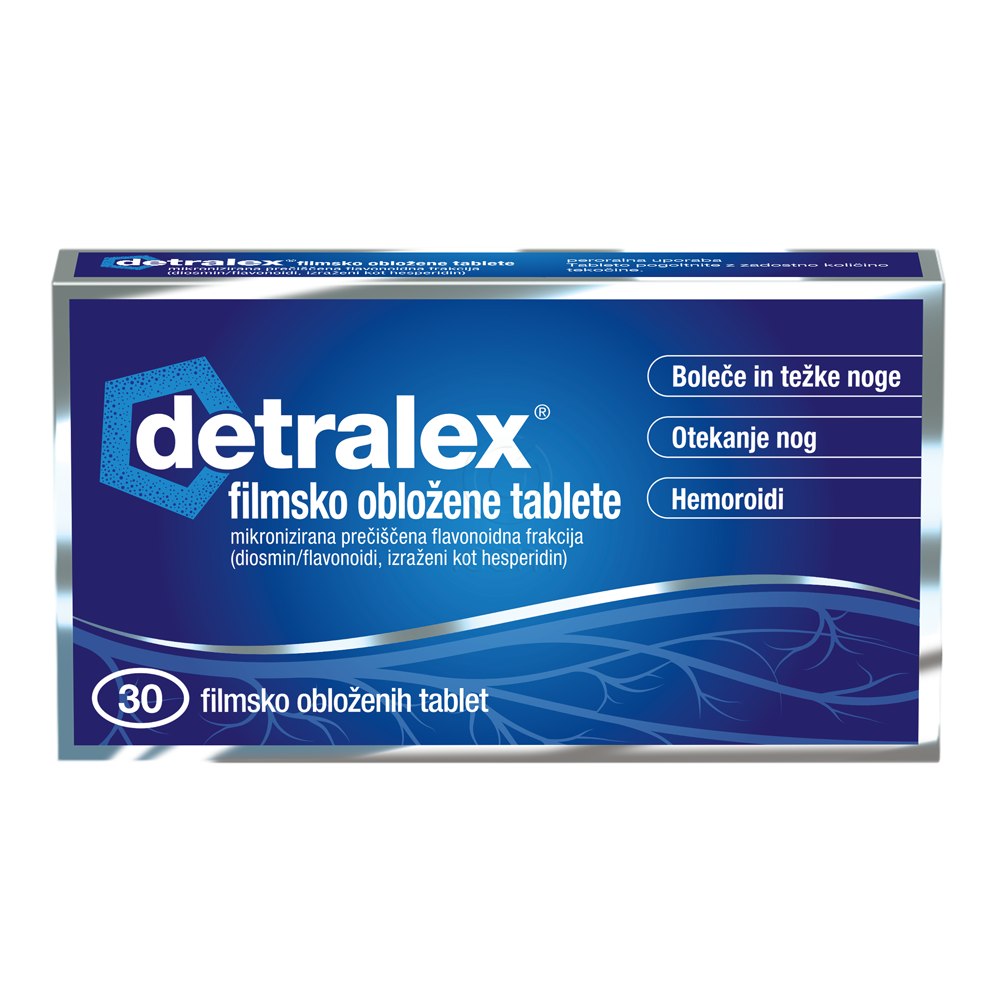 Detralex tablete, 30 filmsko obloženih tablet | Lekarnar.com