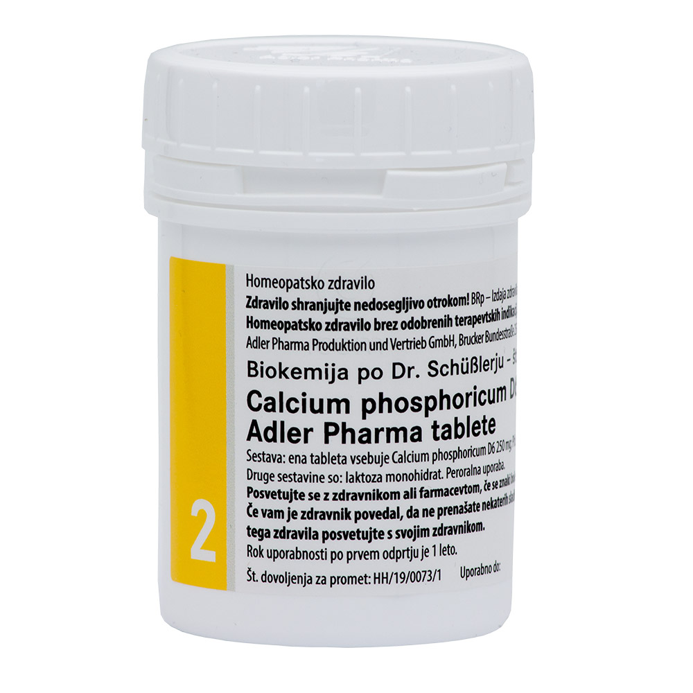 Schüsslerjeva sol št. 2 Calcium phosphoricum D6, tablete (400 tablet ...