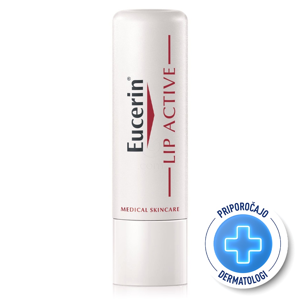 Eucerin Lip Aktiv, stik za nego ustnic z dekspantenolom in vitaminom E ...