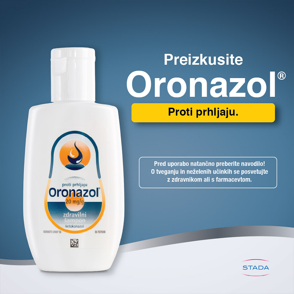 Oronazol 20 mg/g, zdravilni šampon (100 ml) | Lekarnar.com