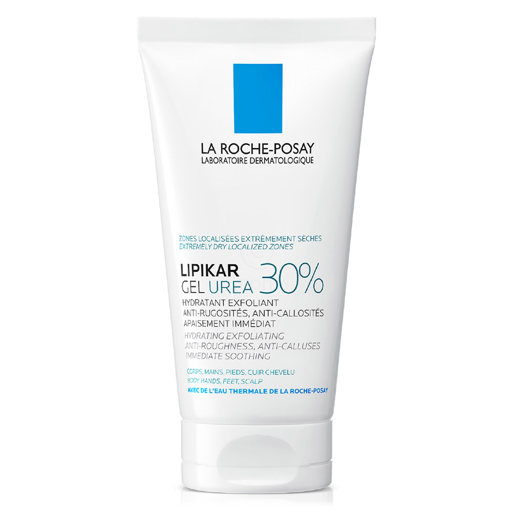 LRP Lipikar 30% Urea, gel za ciljano uporabo na suhih in grobih ...