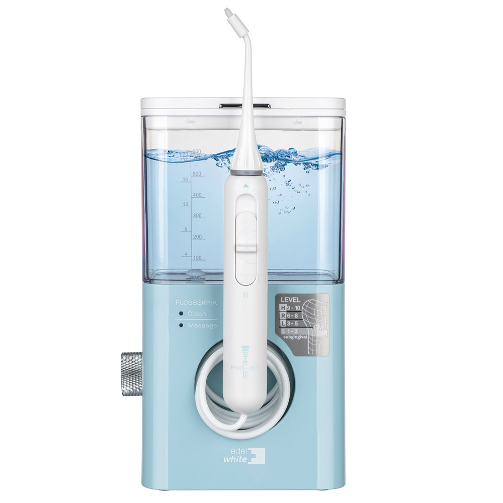Edel+White Flosserpik Pro Station, ustna prha (1 komplet) | Lekarnar.com