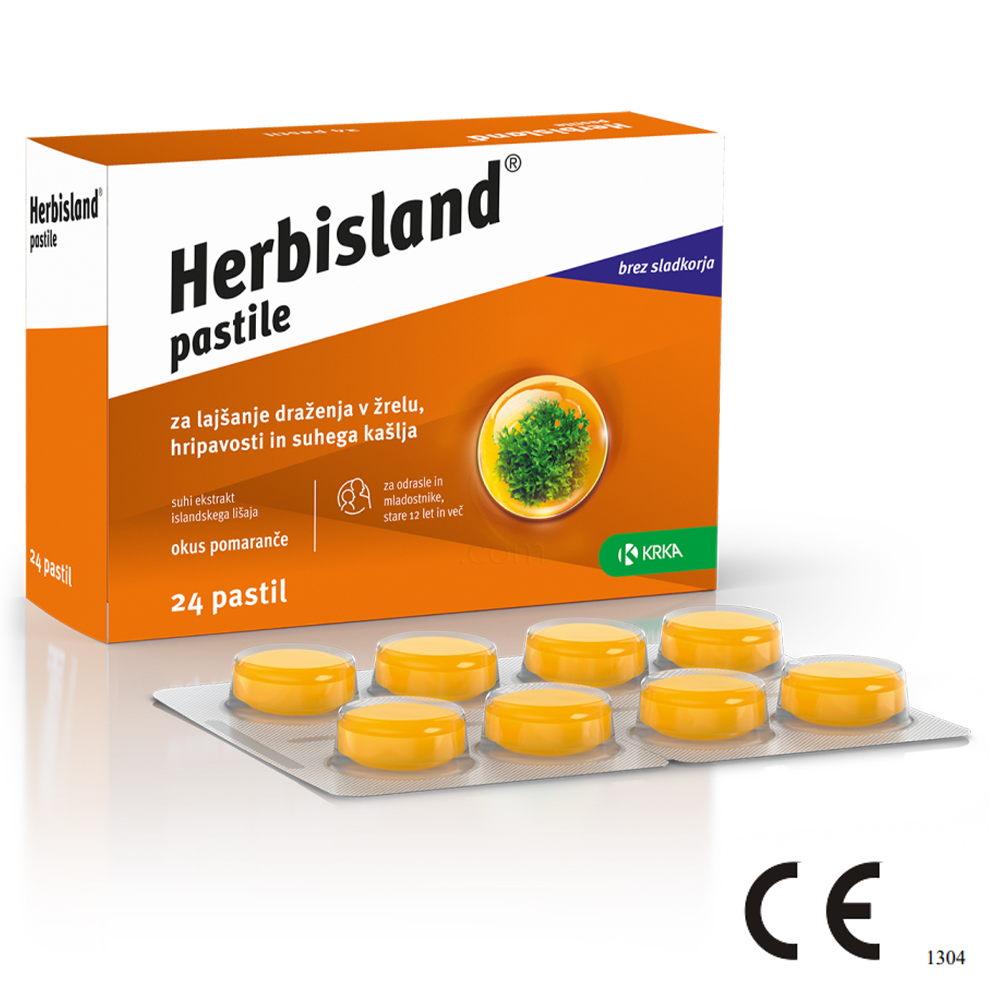 Herbisland Krka, pastile (24 pastil) | Lekarnar.com
