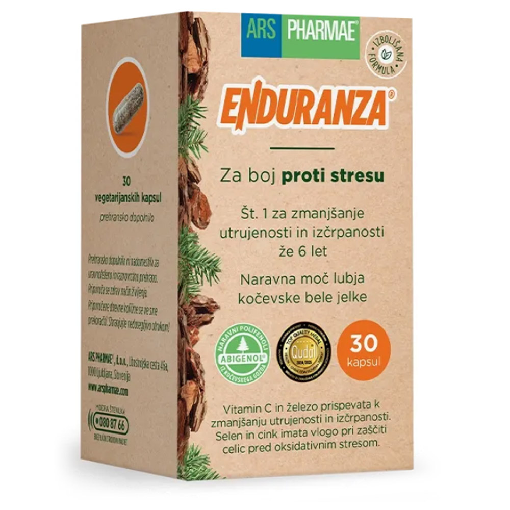 Enduranza Ars Pharmae, kapsule (30 kapsul) | Lekarnar.com
