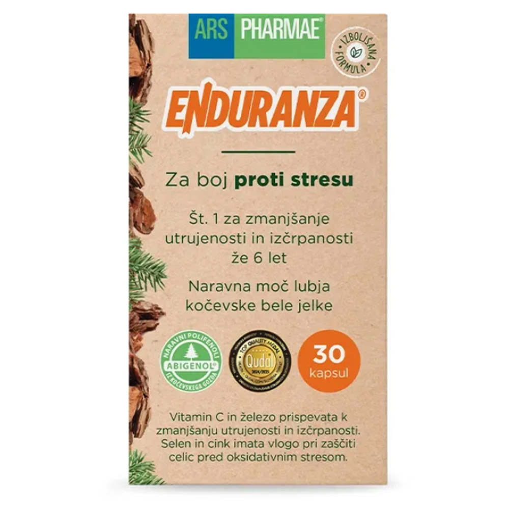 Enduranza Ars Pharmae, kapsule (30 kapsul) | Lekarnar.com