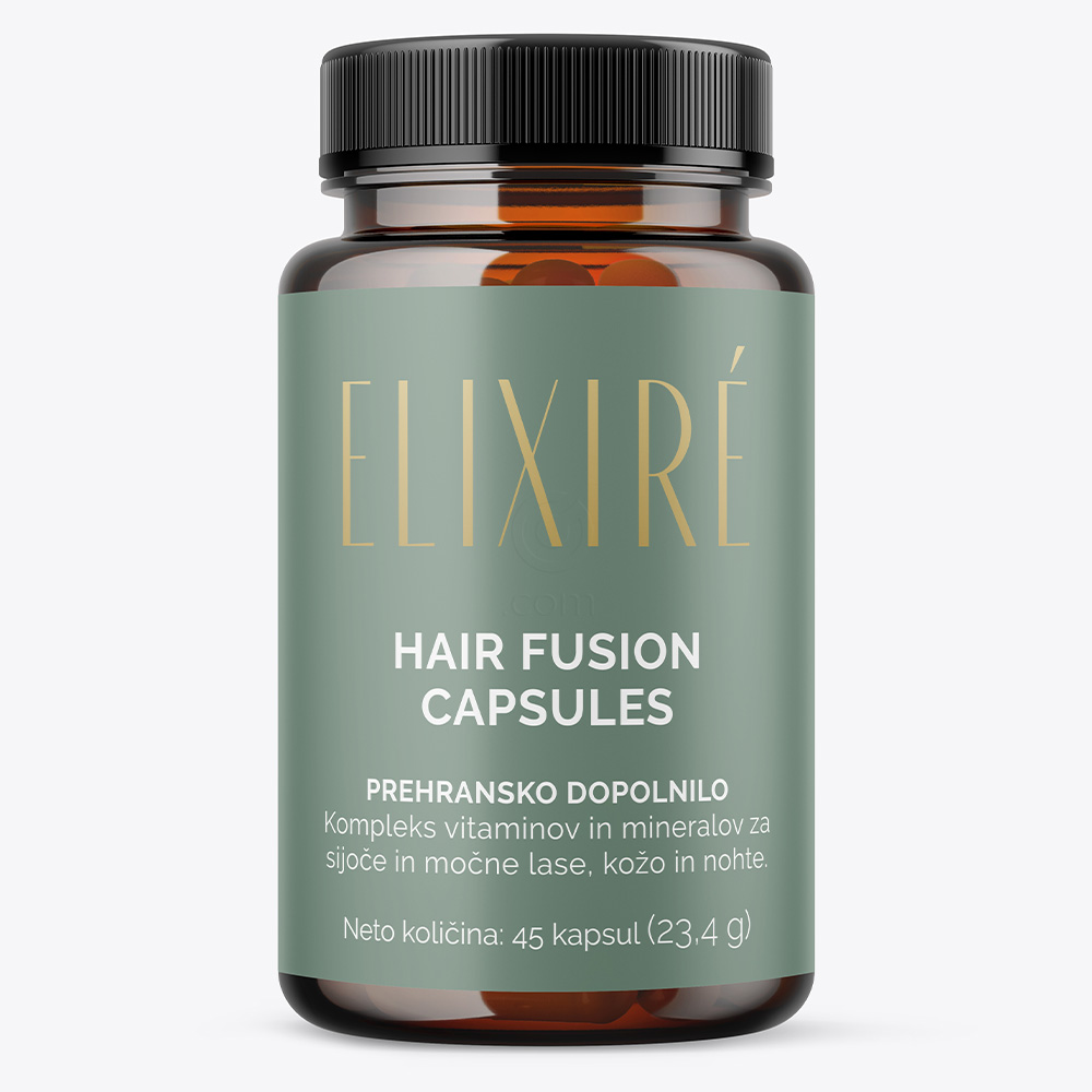 Elixire Hair Fusion, kapsule (45 kapsul) | Lekarnar.com