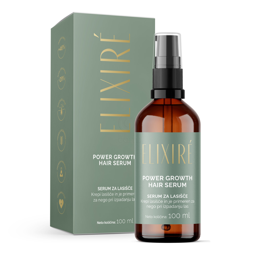 Elixire Power Growth, serum za lase (100 ml) | Lekarnar.com