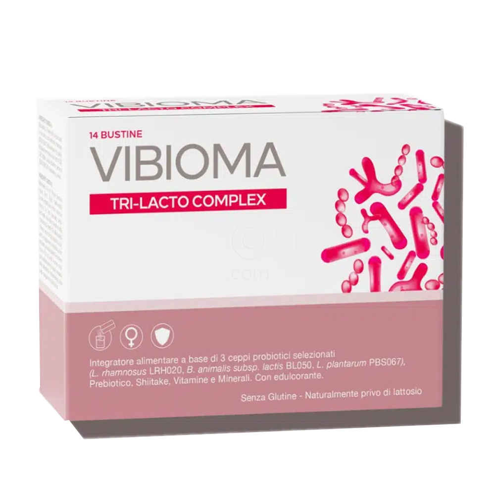 Vibioma Vidermina Tri-Lacto Complex, vrečke (14 x 3 g (2 g + 1 g ...