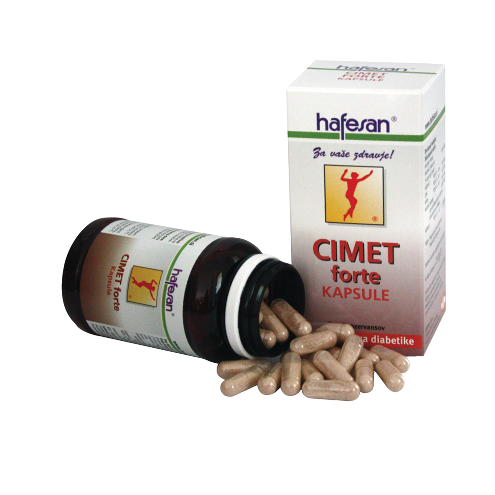 Hafesan Cimet forte, kapsule (60 kapsul) | Lekarnar.com