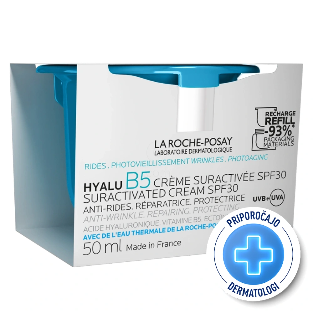 LRP Hyalu B5, visoko učinkovita krema - ZF30 - refill (50 ml ...