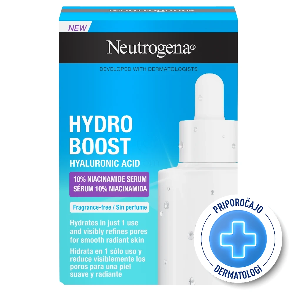 Neutrogena Hydro Boost, serum z niacinamidom (30 ml) | Lekarnar.com