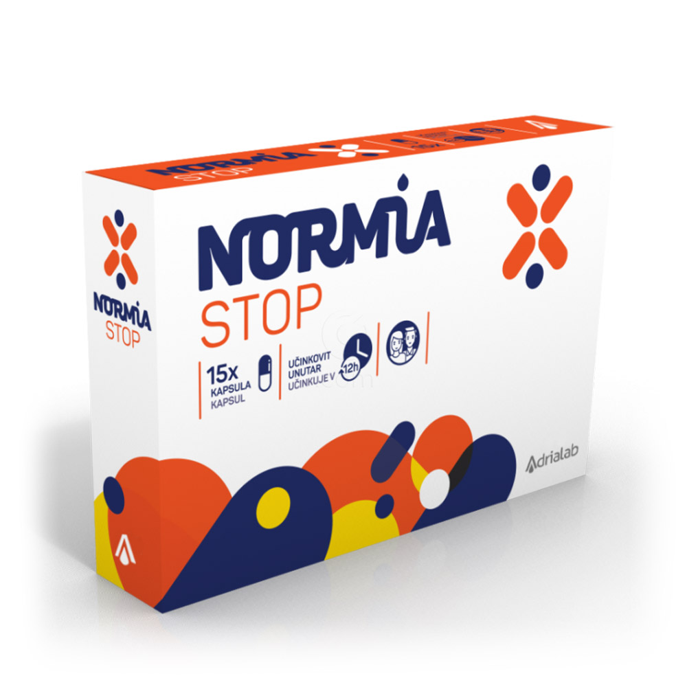Normia STOP, kapsule (15 kapsul) | Lekarnar.com