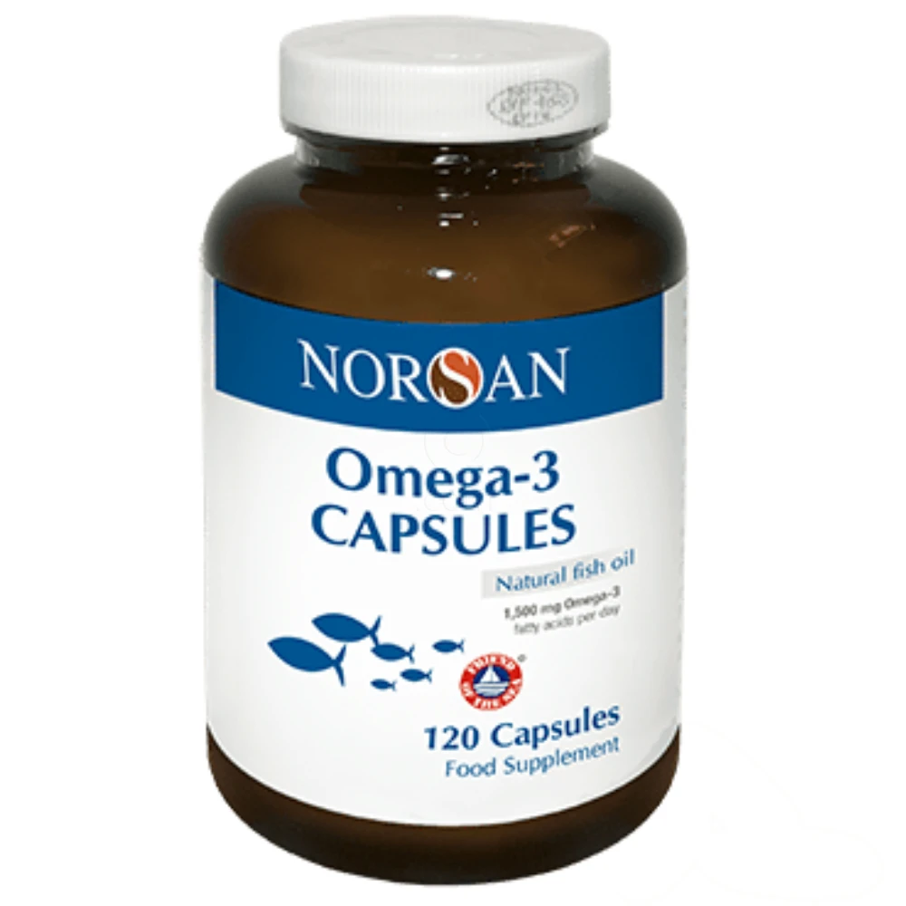 Norsan Omega-3 Total, kapsule (120 kapsul) | Lekarnar.com