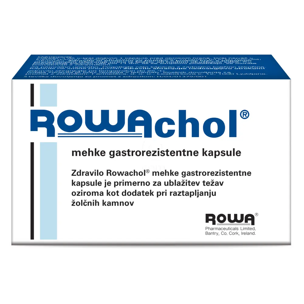 Rowachol, mehke kapsule (50 kapsul) | Lekarnar.com